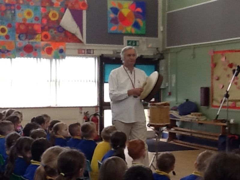 Mr McCool tells a yarn.